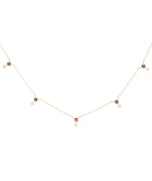 CATBIRD X CASSI NAMODA Red Moon Necklace - One-color