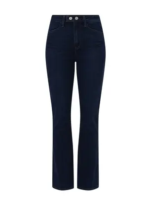 Paige Claudine Cropped Flare Jeans