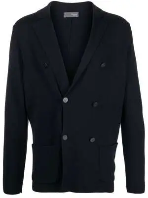 DRUMOHR Double-breasted Merino Wool Cardigan