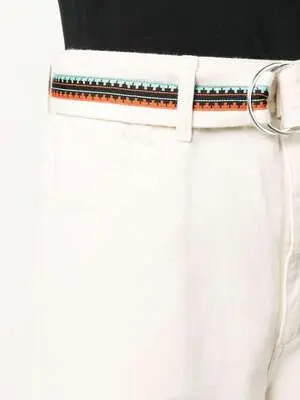 COUNTY OF MILAN Cross-embroidered Trousers