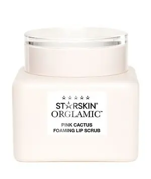 STARSKIN Orglamic Pink Cactus Foaming Lip Scrub