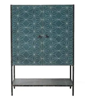 Anthropologie Boro Star Bar Cabinet