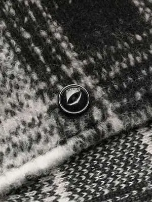 Woolrich Checked Wool-blend Shirt Coat