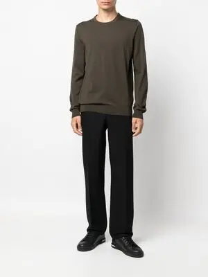 BOSS Crew-neck Jumper - Brown