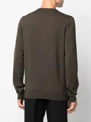 BOSS Crew-neck Jumper - Brown