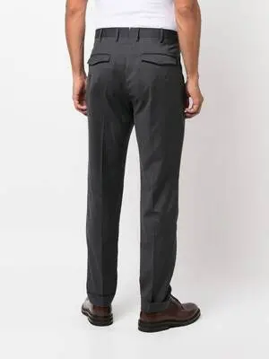 PT TORINO Tapered Slim-fit Trousers - Grey