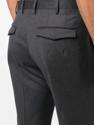 PT TORINO Tapered Slim-fit Trousers - Grey