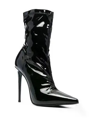 LE SILLA High-shine Ankle Boots