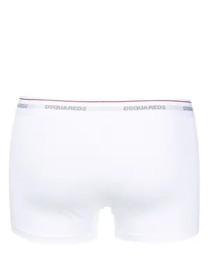 Dsquared2 Three-pack Logo-waistband Boxers