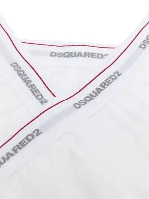 Dsquared2 Three-pack Logo-waistband Boxers