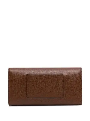 Mulberry Grained-leather Twist-lock Purse - Brown