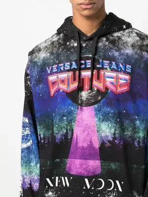 Versace Graphic-print Hoodie