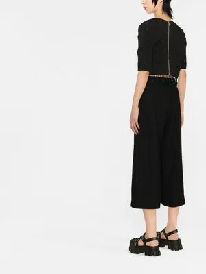 Viktor & Rolf Cropped Wide Leg Trousers
