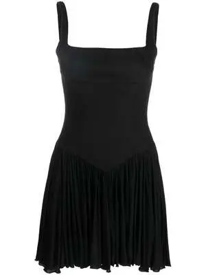 GIOVANNI BEDIN Square Neck Corset Minidress