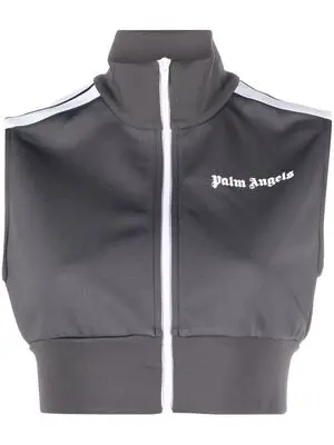 Palm Angels Collared Performance Tops For Women