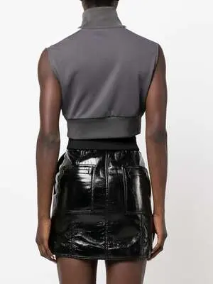 Palm Angels Logo-print Zip-up Vest