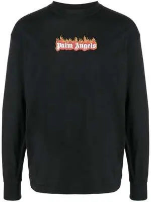 Palm Angels Long Sleeve Shirts For Men
