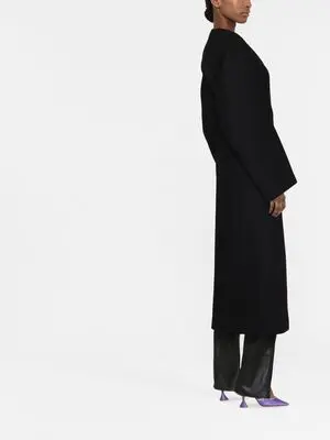 Attico V-neck Long Coat