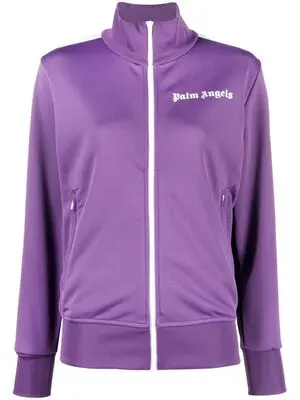 Palm Angels Logo-print Track Jacket - Purple