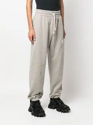 Palm Angels Paint Splatter Track Pants - Grey