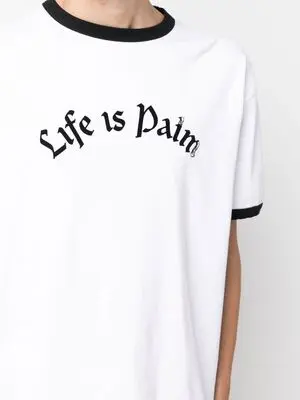 Palm Angels Slogan-print Short-sleeve T-shirt