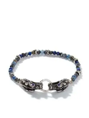 John Hardy Legends Naga Sapphire Beaded Bracelet