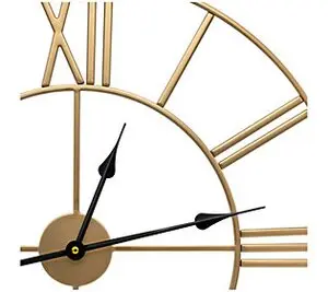 SORBUS Analog Wall Clock 24' Roman Numeral St Yle