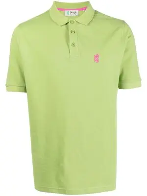 Pringle Of Scotland Heritage Golf Cotton Polo Shirt - Green