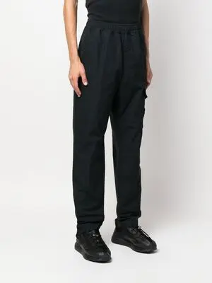 Stone Island Compass Patch Cargo Trousers - Black