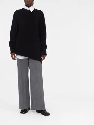 MAISON MARGIELA Four-stitch Brushed Jumper