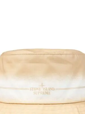 Supreme X Stone Island Stripe-detail Crusher Hat