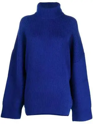 Attico Roll-neck Ribbed Jumper