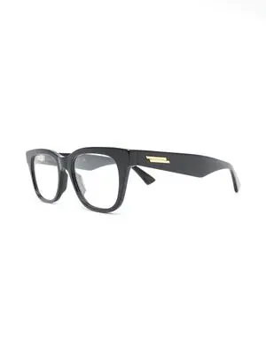 Bottega Veneta Logo Square-frame Glasses