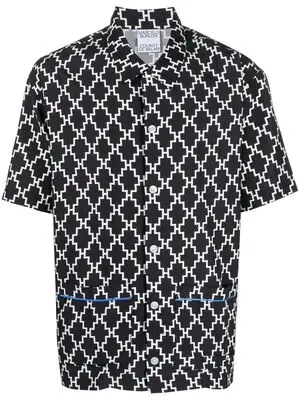 COUNTY OF MILAN Logo-print Short-sleeved Shirt