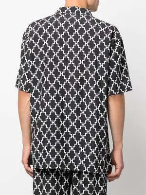 COUNTY OF MILAN Logo-print Short-sleeved Shirt