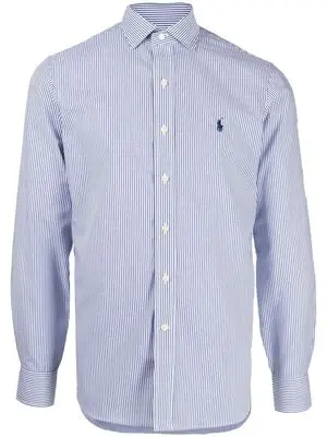 Polo Ralph Lauren Striped Logo-embroidered Shirt