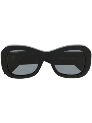 Off-White Oval-frame Sunglasses - Black