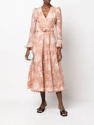 Zimmermann Kaleidoscope Midi Dress