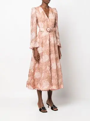 Zimmermann Kaleidoscope Midi Dress