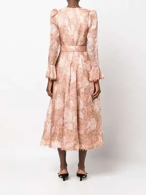 Zimmermann Kaleidoscope Midi Dress