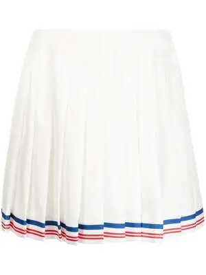 Casablanca Pleated Skirt - White