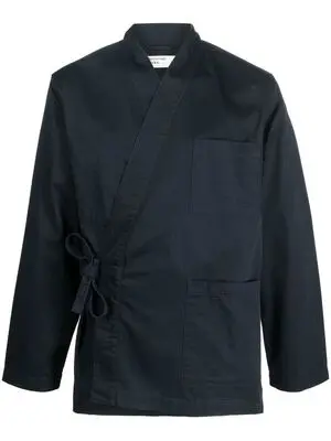 Universal Works Side-tie Denim Jacket - Blue