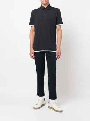 Brunello Cucinelli Layered Polo Shirt