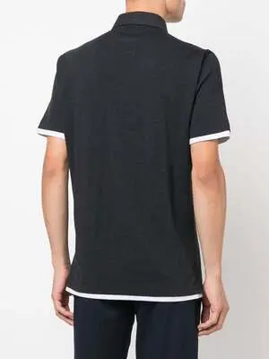 Brunello Cucinelli Layered Polo Shirt