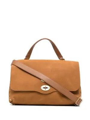 ZANELLATO Calf Leather Tote Bag - Brown