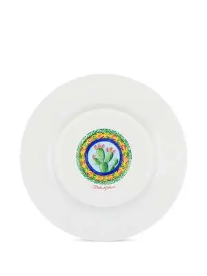 Dolce & Gabbana 2 Piece Fine Porcelain Dinner Plate Set