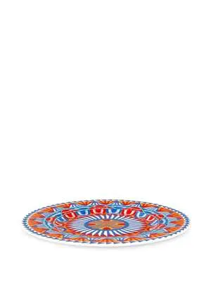 Dolce & Gabbana 2 Piece Fine Porcelain Dinner Plate Set