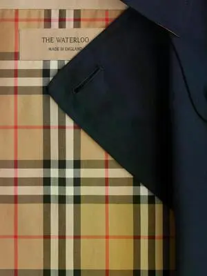 Burberry The Waterloo Heritage Trench Coat - Blue