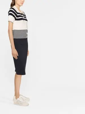 Emporio Armani Milano-stitch Pencil Skirt