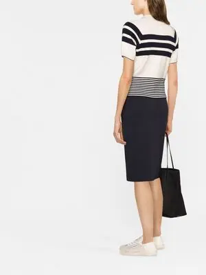 Emporio Armani Milano-stitch Pencil Skirt